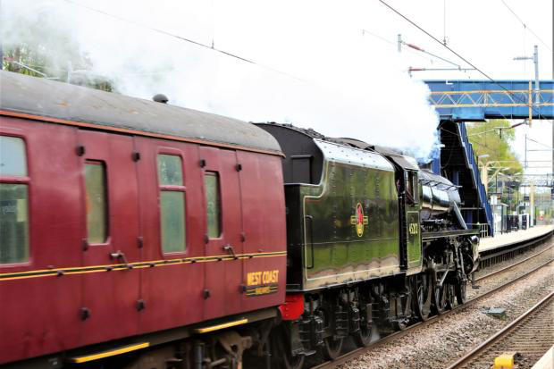 Another chance to see historic locomotive at Watford Junction