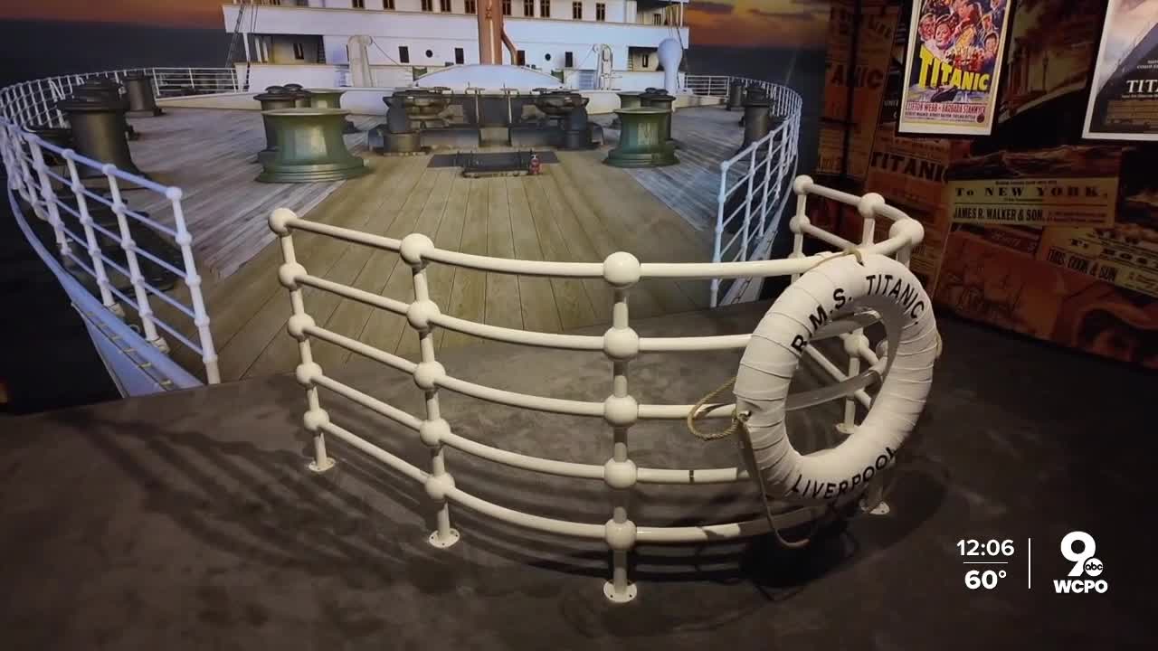 Immersive Titanic exhibit sails into Cincinnati