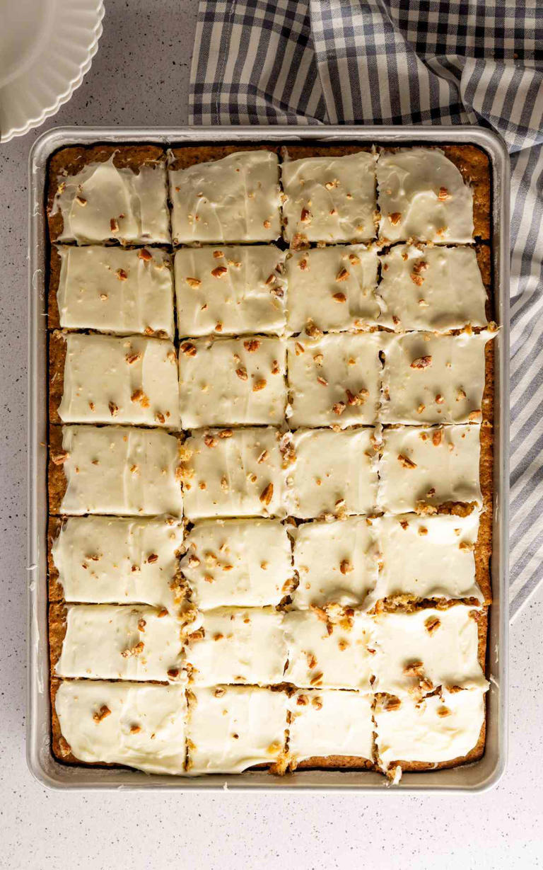 Carrot Sheet Cake
