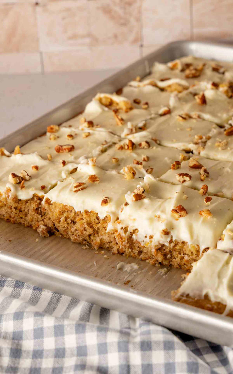 Carrot Sheet Cake