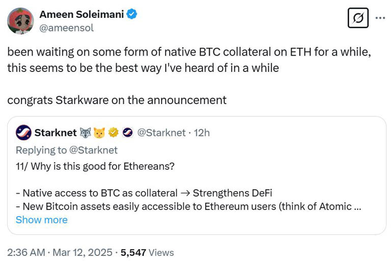 Starknet va se déployer sur Bitcoin et Ethereum pour unifier les deux blockchains