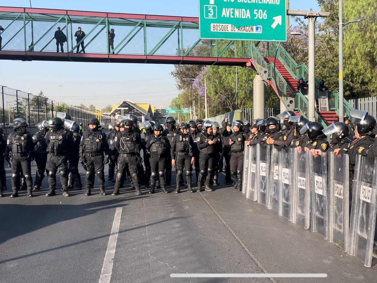 Marcha hoy de Los 300 desde Ecatepec, Edomex: Les paran el paso a CDMX