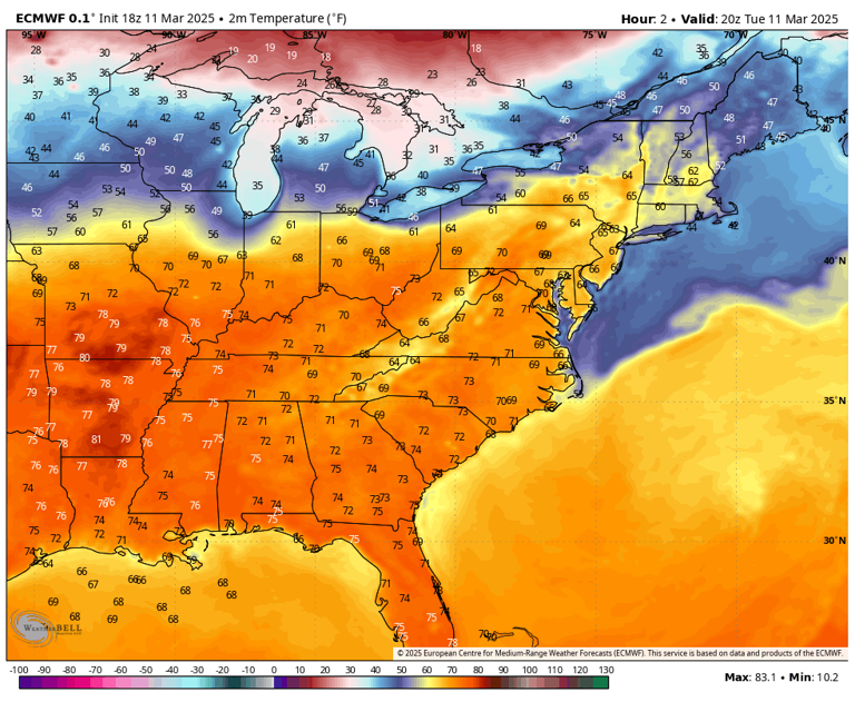 CWG Live updates: Cloudier and cooler tomorrow; warm this weekend with ...