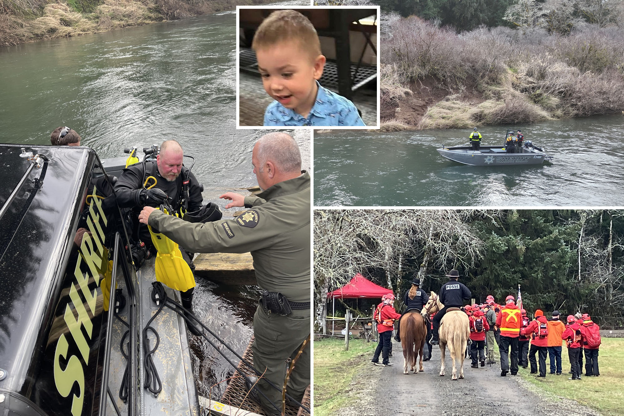 Body of missing toddler Dane Paulsen found in river after hundreds of ...