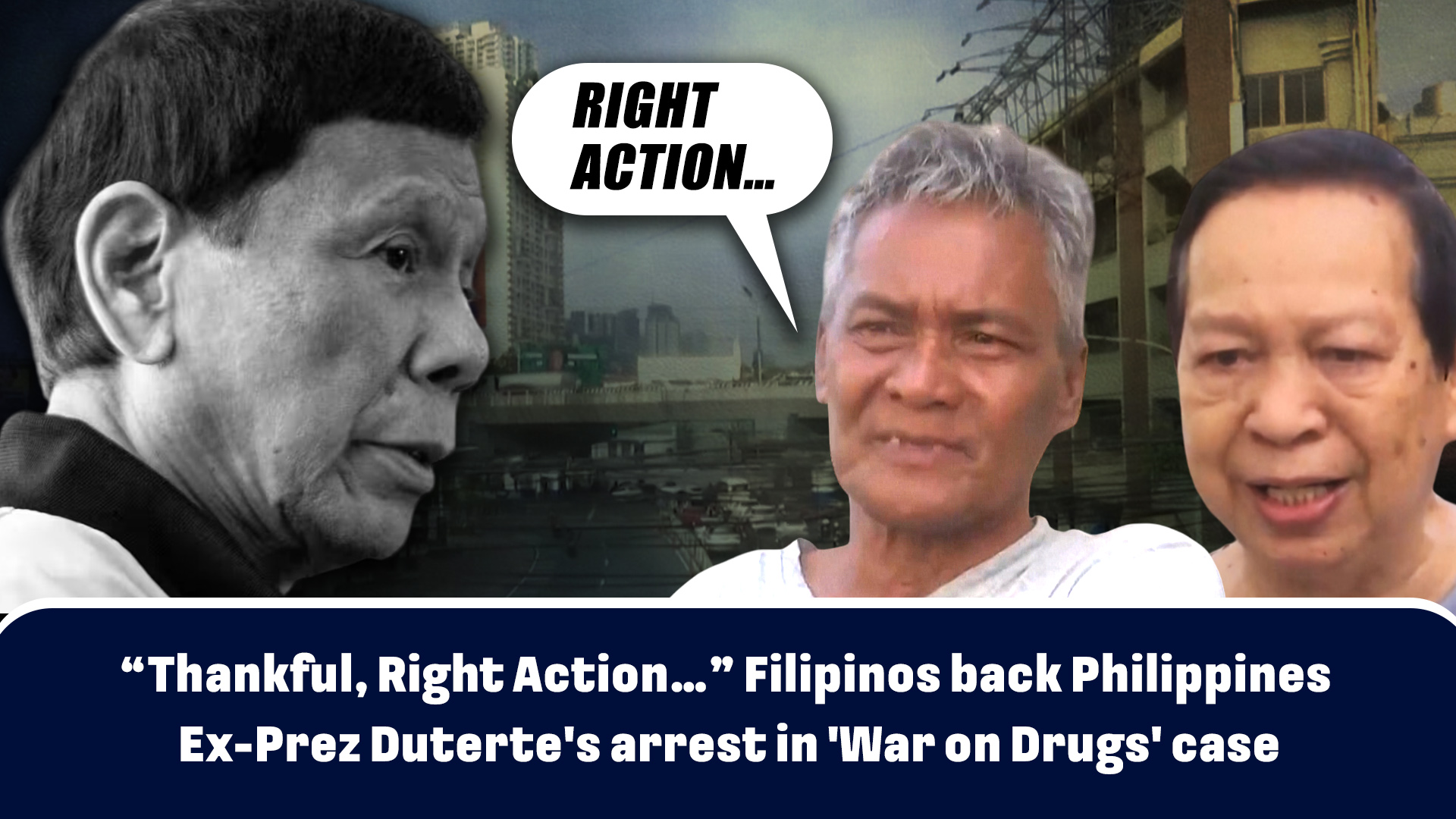 “Thankful, Right Action…” Filipinos back Philippines Ex-Prez Duterte's ...