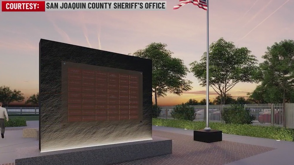 San Joaquin County Sheriff’s Office to honor fallen deputies with monument