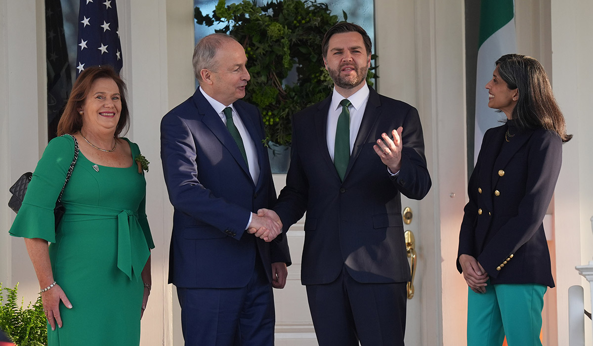 Steal Her Style: Micheál Martin's wife Mary flies green style flag on ...