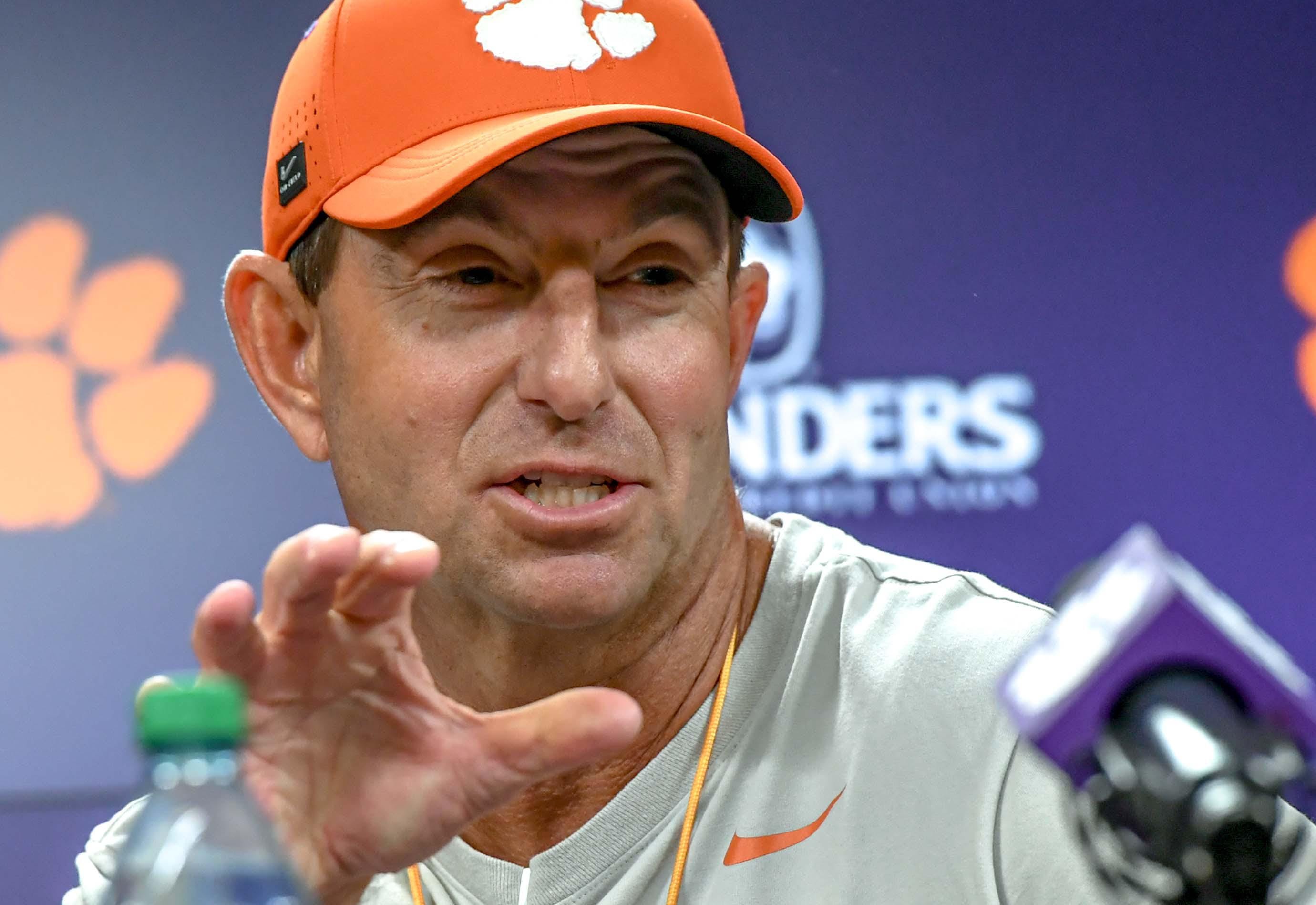 Dabo Swinney says 'a lot of people don't understand Clemson' in ...