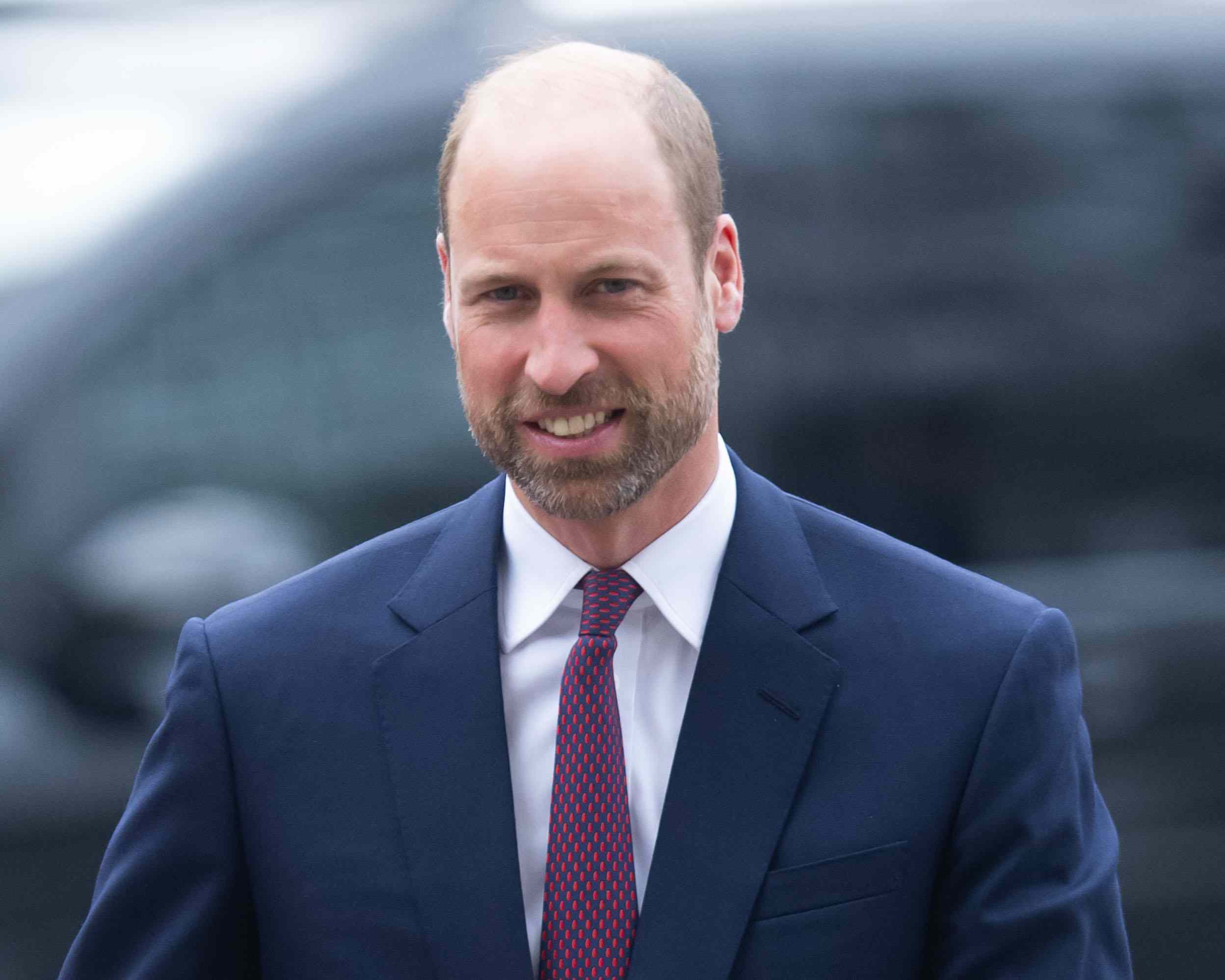 Prince William Just Made Another Self-Deprecating Joke About Going Bald