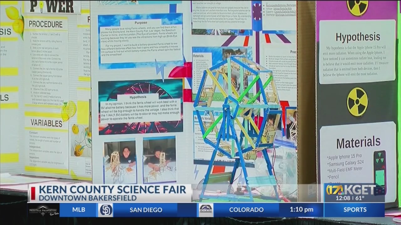 Kern County Science Fair held in downtown Bakersfield