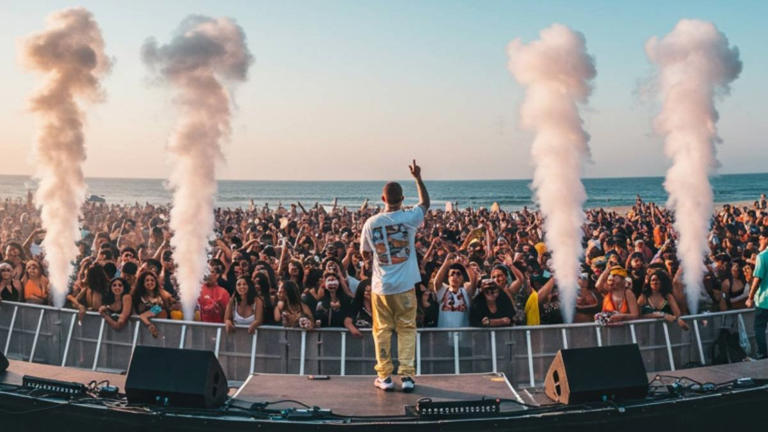 J Balvin, Don Omar, Maluma y más, en Baja Beach Fest 2025, en Playas de Rosarito, Baja California