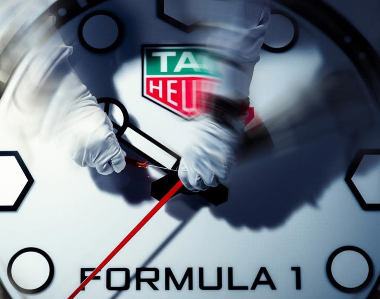Tag Heuer unveils the official clock for the 2025 Formula 1 season