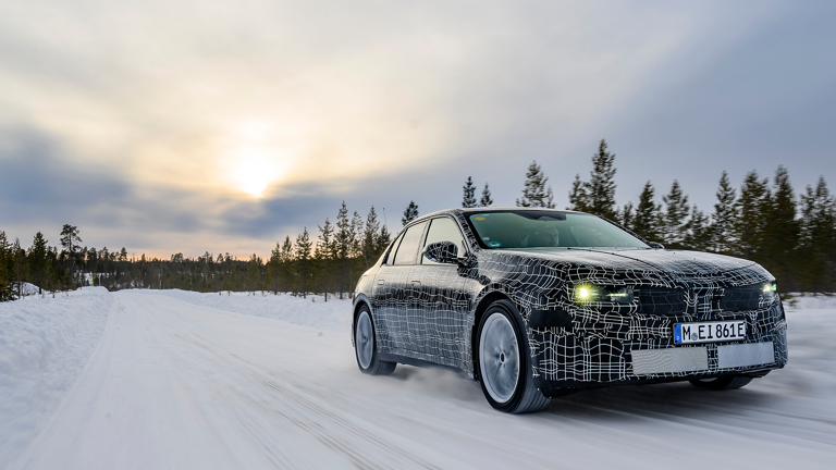 Here's your first look at the striking new BMW Neue Klasse saloon