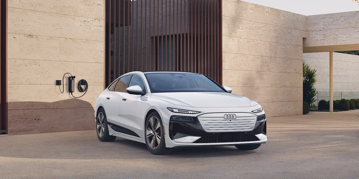 Audi's New A6 e-tron Is a 375-HP Rear-Wheel-Drive EV Sedan for $67,195