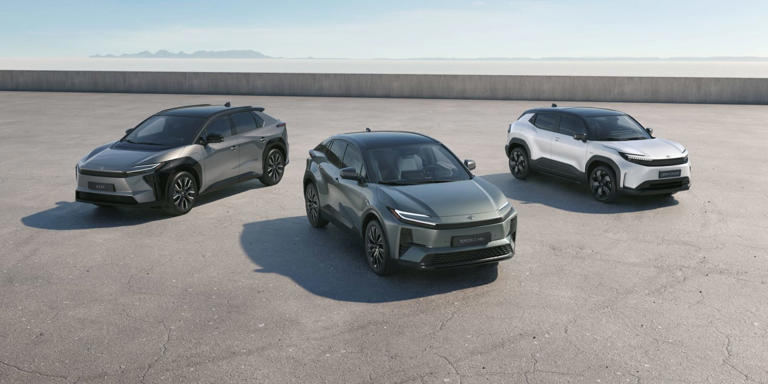 Toyota points to the future with trio of electric vehicles