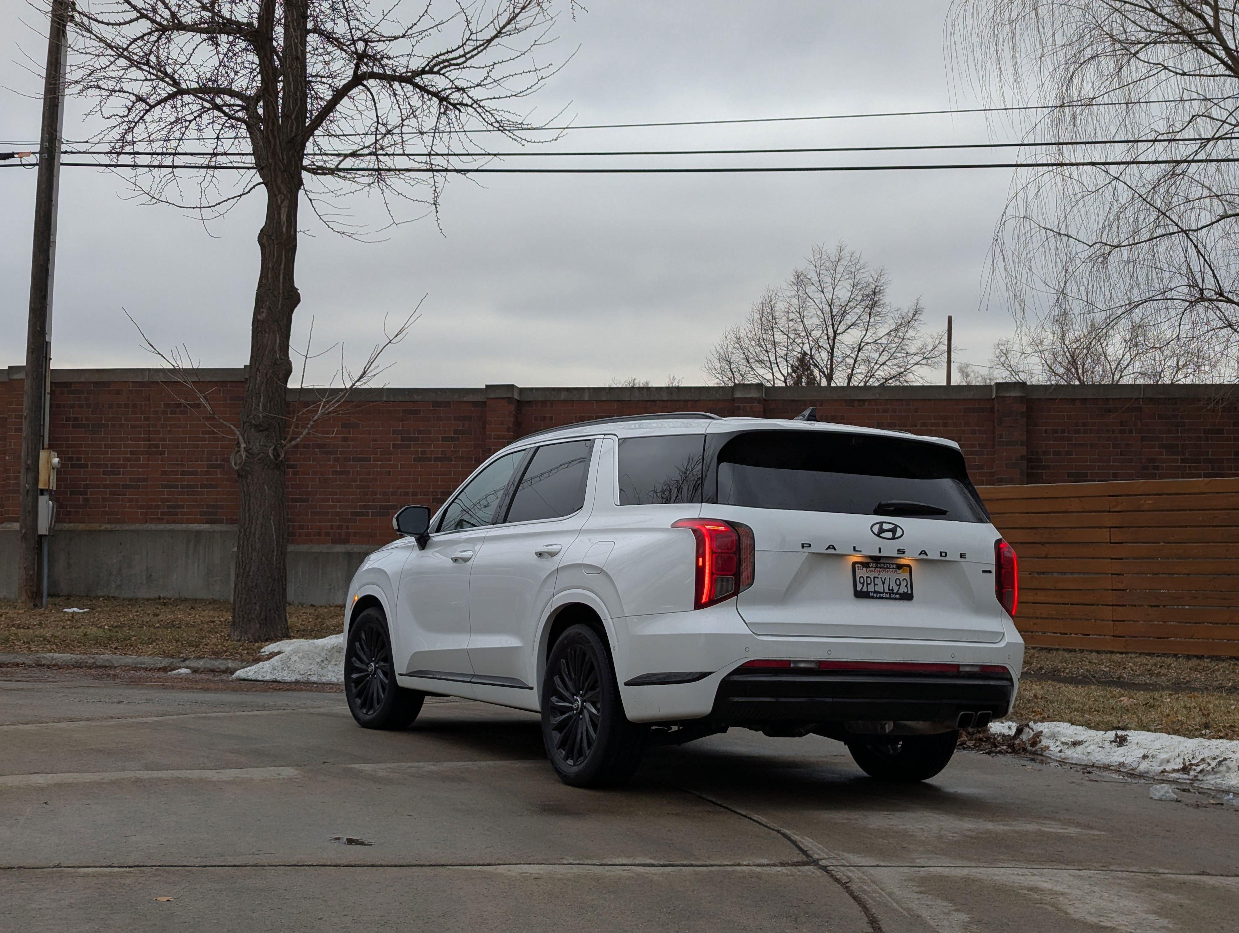 See Every Angle of the 2025 Hyundai Palisade Calligraphy Night Edition