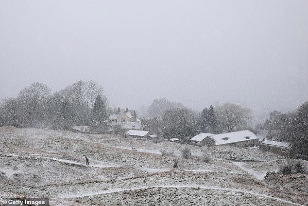 The ten areas in England affected by ice alert