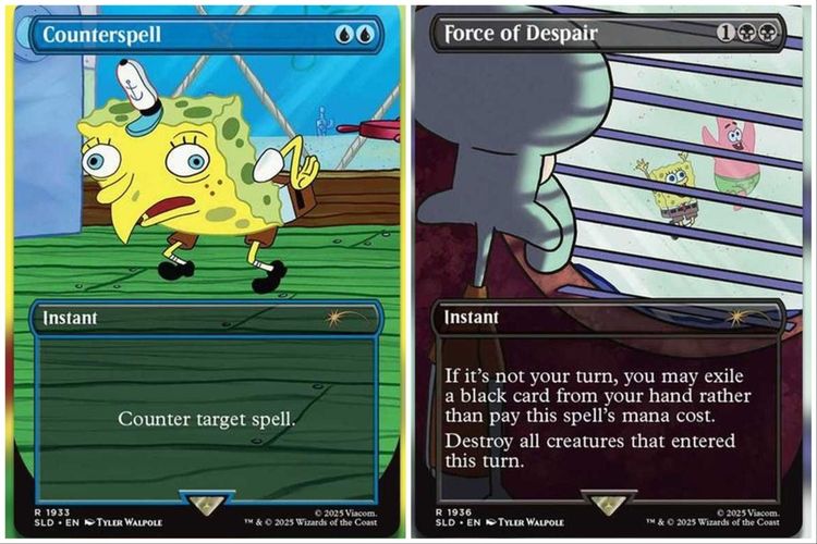 Magic: The Gathering Hadirkan Kolaborasi dengan SpongeBob, Tampilkan ...