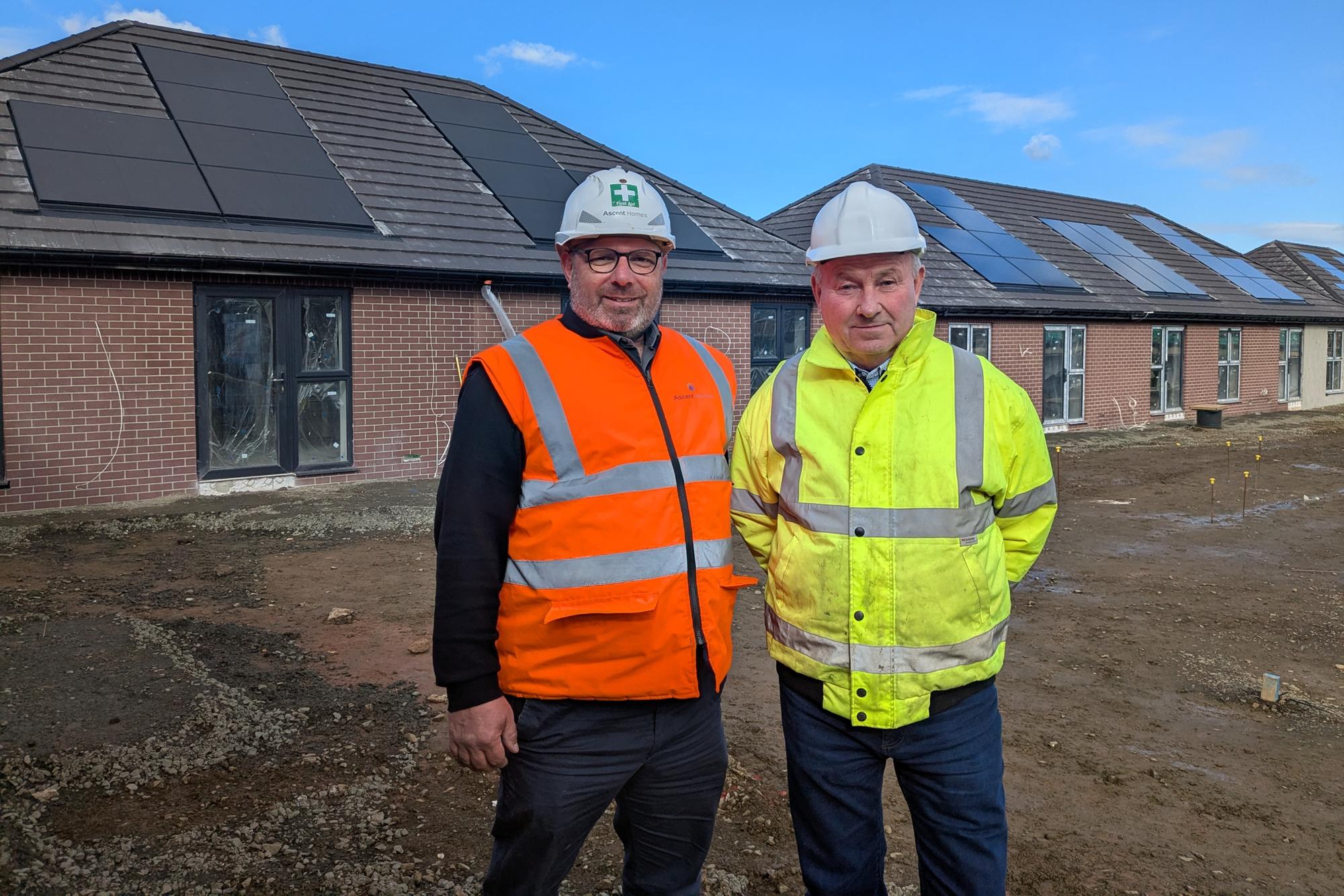 Dementia friendly bungalows in Blyth on countdown to completion