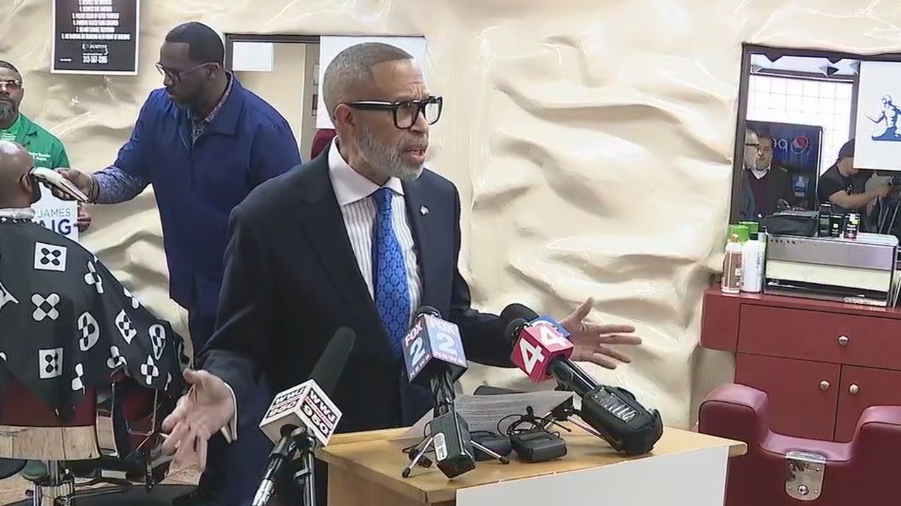 Former Detroit police chief James Craig makes mayoral run announcement