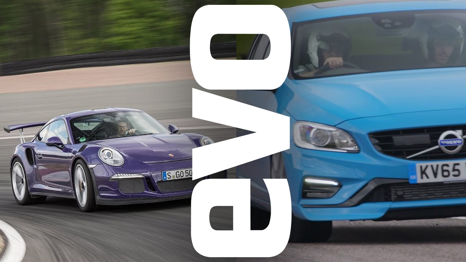 Porsche 911 GT3 RS vs Volvo V60 Polestar