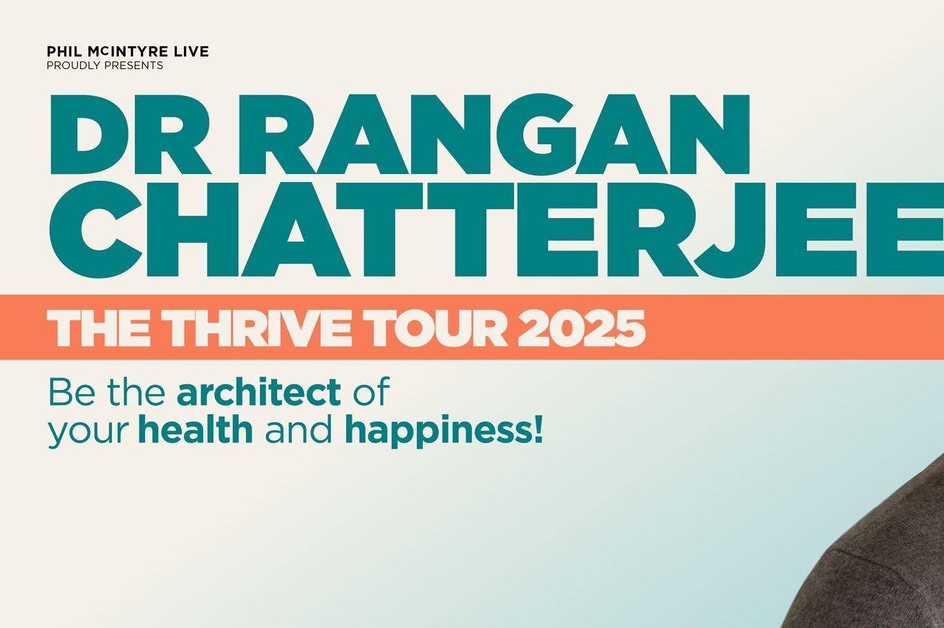 Dr Rangan Chatterjee brings The Thrive Tour to Glasgow