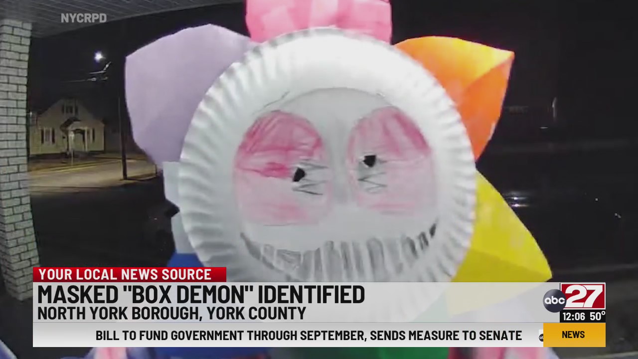 Masked "box demon" identified by police