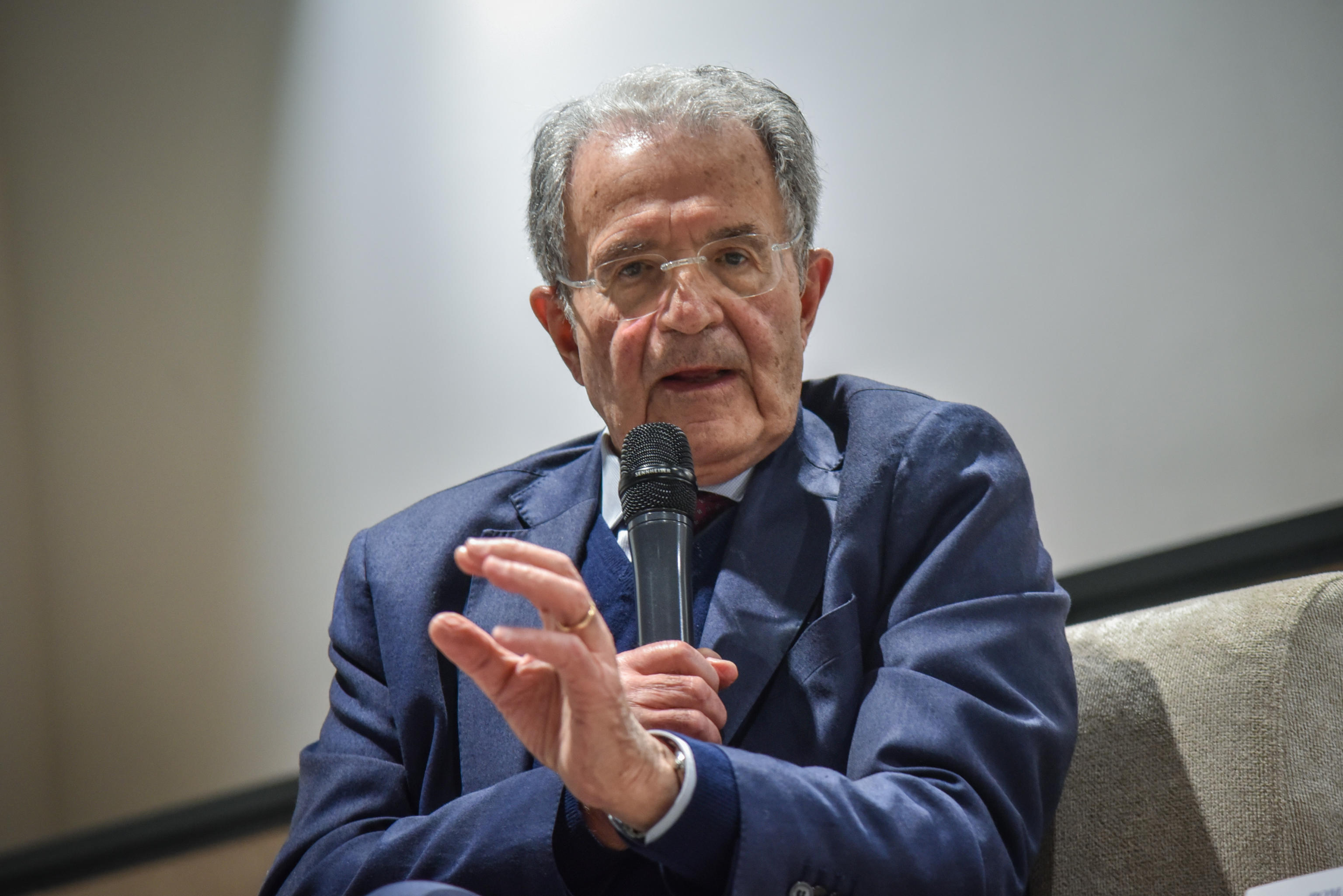 ReArm plan first step towards European govt says Prodi