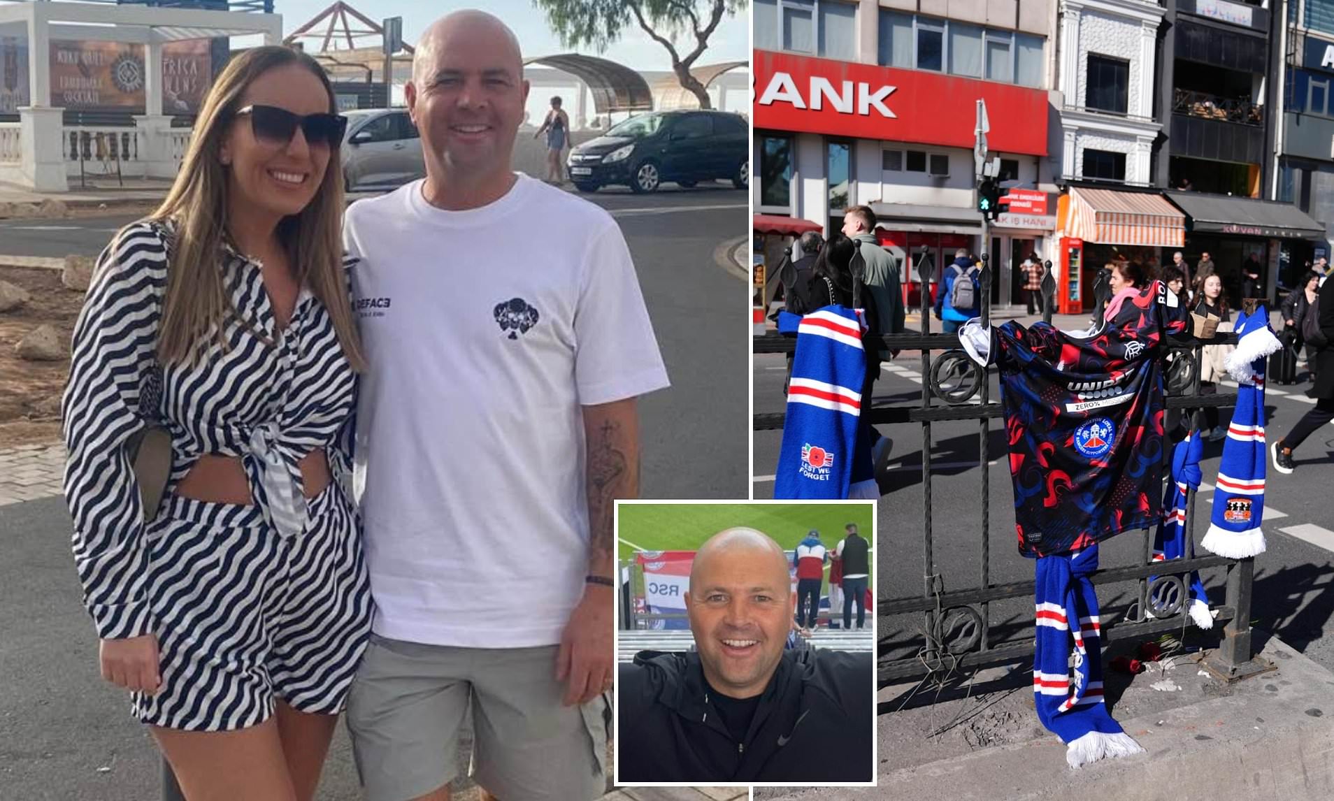 Wife of Rangers fan who tragically died in Istanbul breaks silence with ...