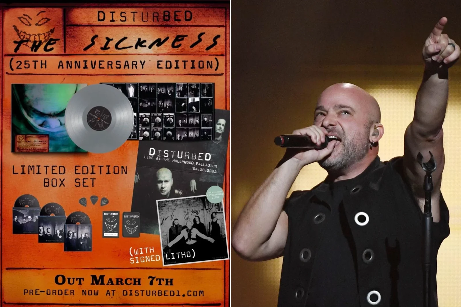 Win a Disturbed ‘The Sickness’ 25th Anniversary Box Set