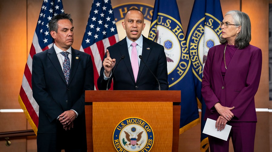 Democratic leaders amp up pressure on Senate colleagues to oppose GOP ...