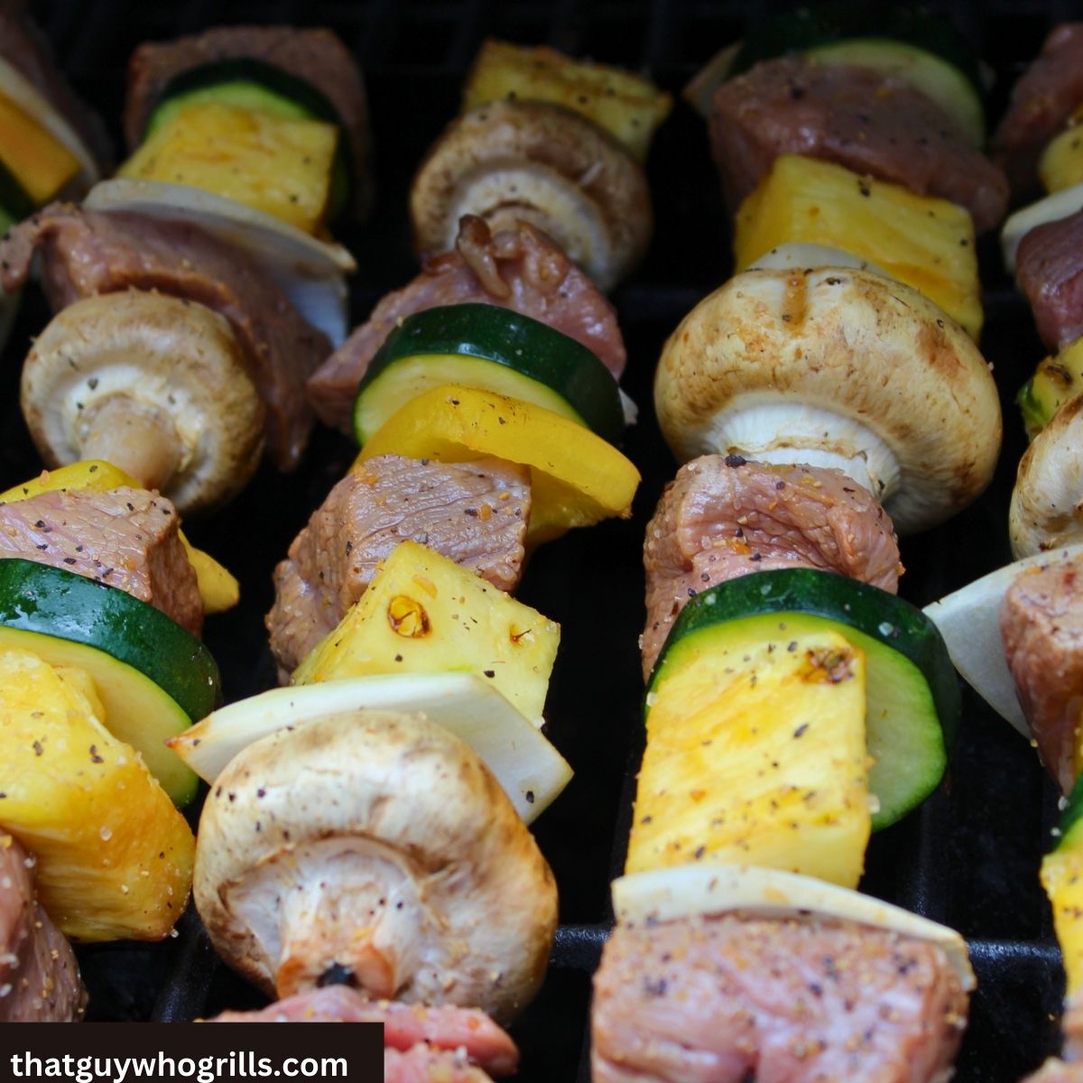 Easy Grilled Steak Kabobs Recipe!