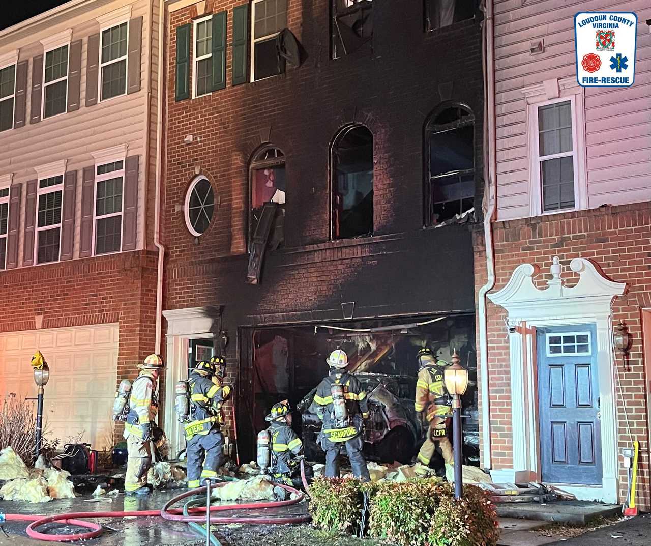 $650K Townhouse Fire Sparked By Malfunctioning Car In Loudoun County
