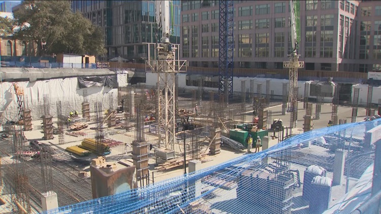 KVUE gets exclusive look at grounds of the Capitol Complex Phase 2 project