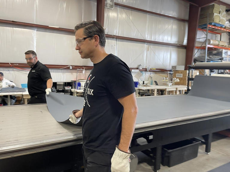 Conservative Leader Pierre Poilievre visits Mount Pearl company on his ...