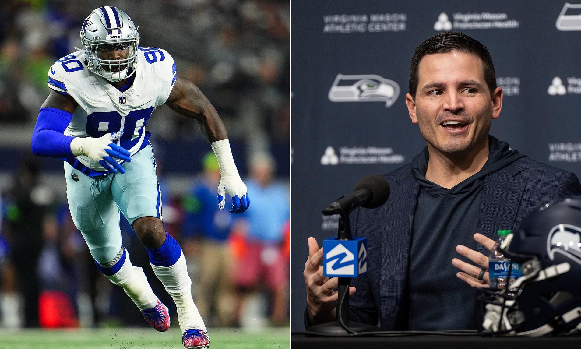 DeMarcus Lawrence signs for Seattle Seahawks as former Cowboys pass ...