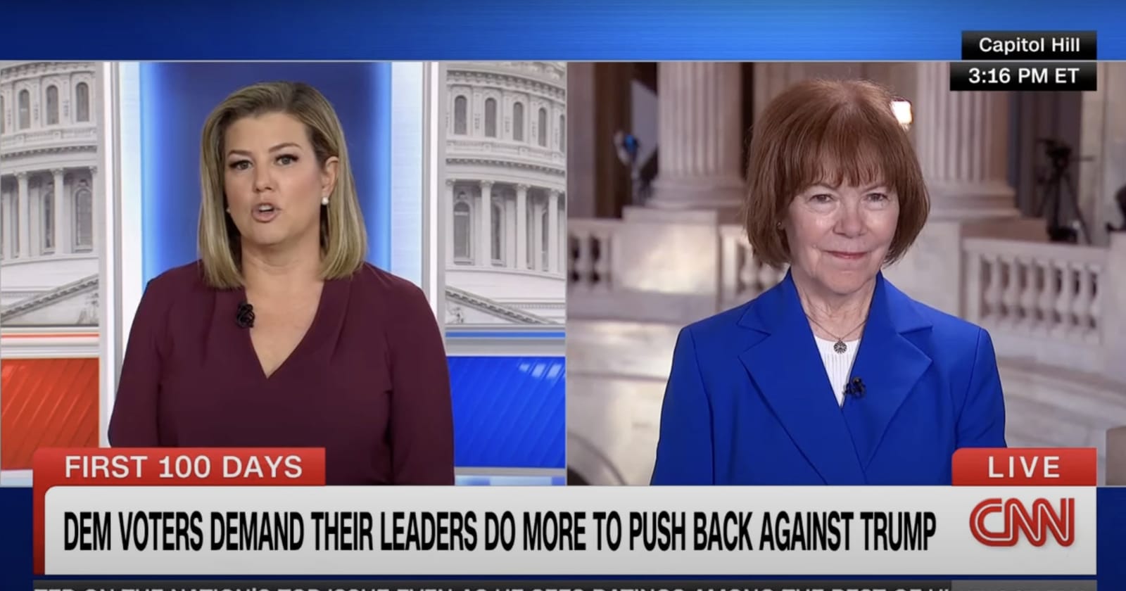 'Curse words?' CNN host scolds senator over 'bad language' on social media