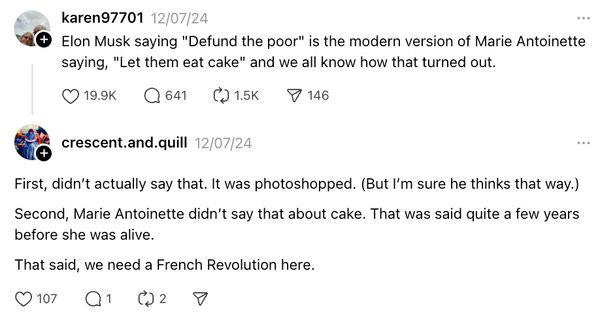 'Defund the poor' post attributed to Musk is fake