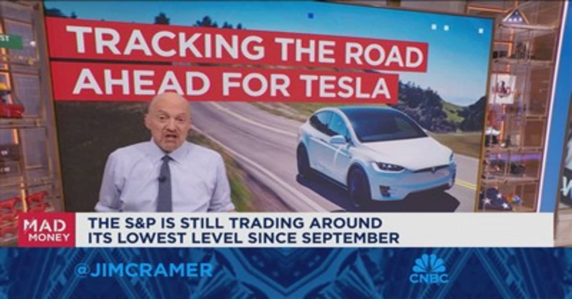 Controversy is not good for sales, says Jim Cramer on Tesla
