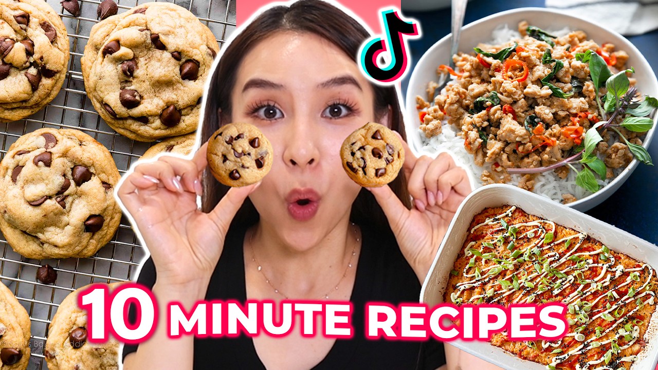 I Tried Viral 10 Minute Recipes 🍪