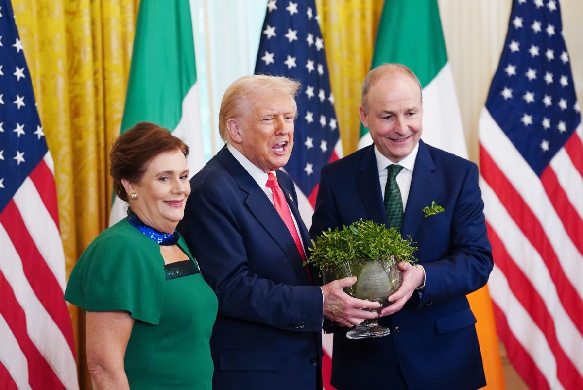 Trump welcomes Irish leader to D.C. even as he expresses vexation at ...