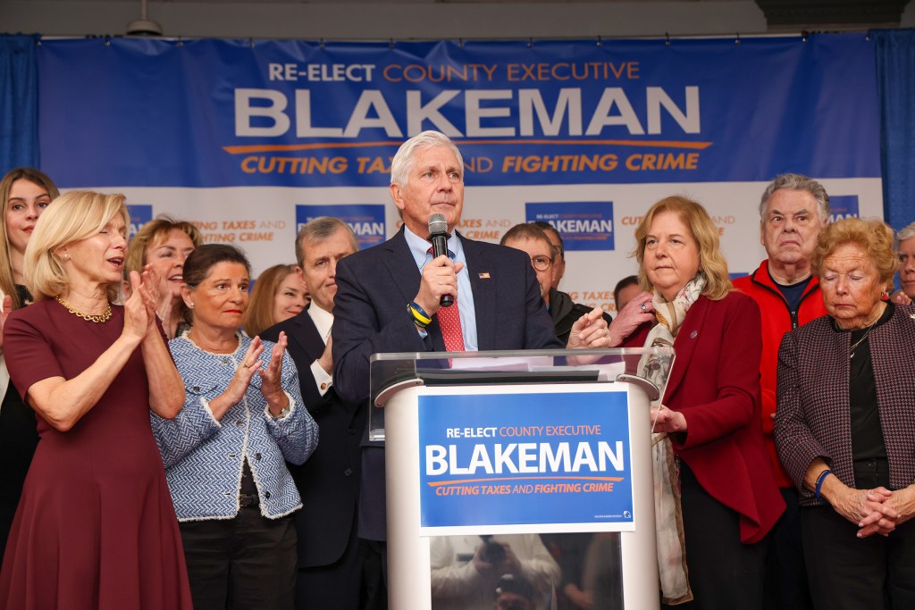Nassau exec Bruce Blakeman pledges to work with ICE, celebrates that ...