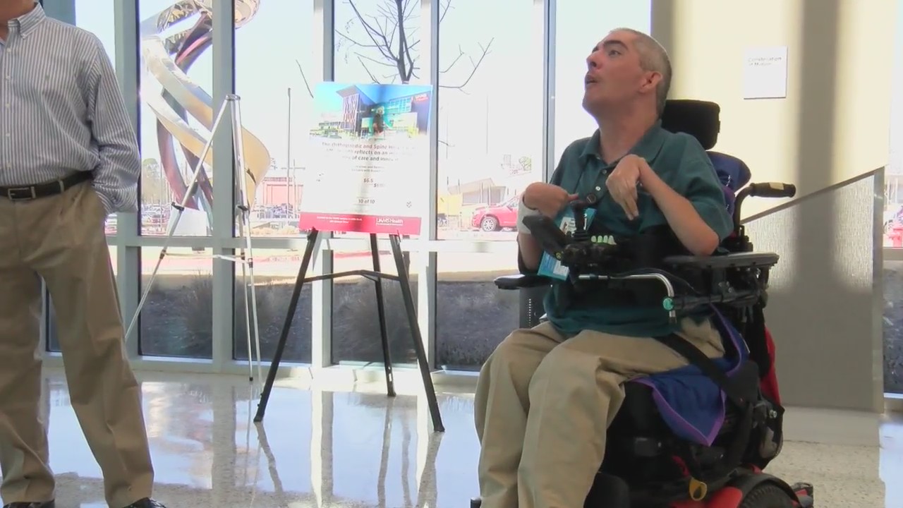 ‘He was made for this job’ Man with cerebral palsy becomes greeter at ...