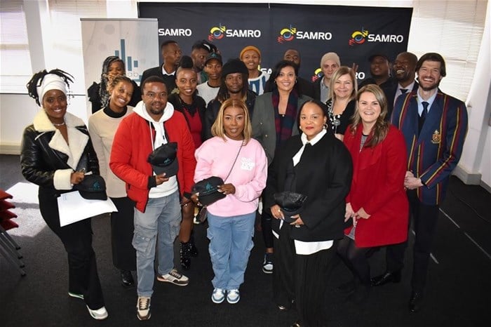 Samro announces the 2025 Samro Music Business Lab bursary recipients