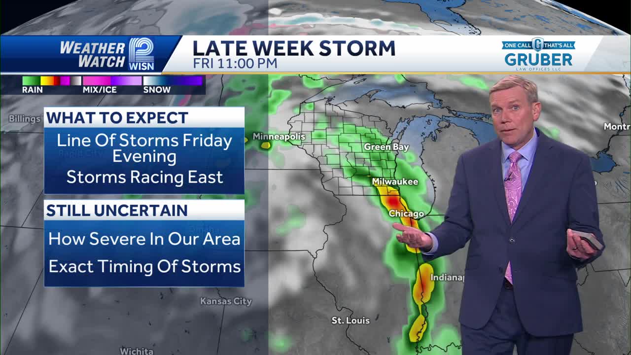 Weather: Friday storm threat