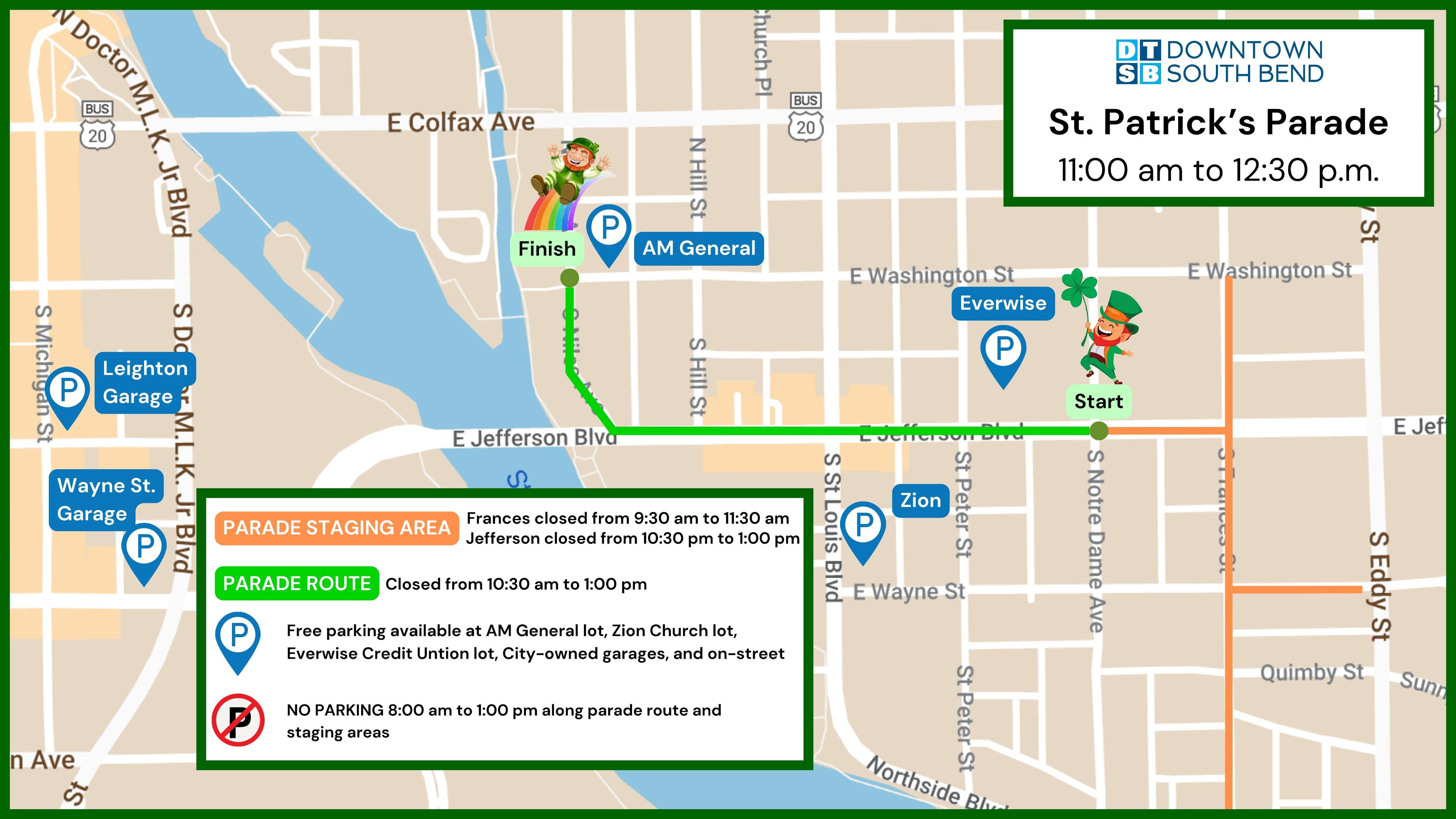 Downtown South Bend plans pub crawl, parade for St. Patrick’s celebrations