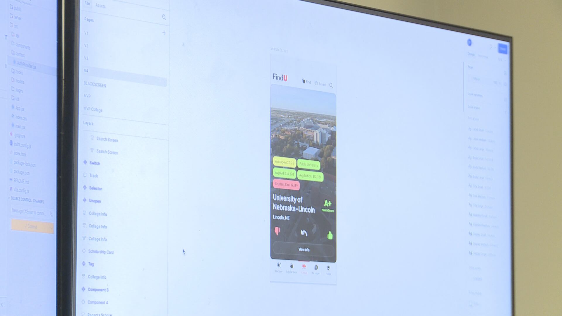 UNL students design app to help others find the right college