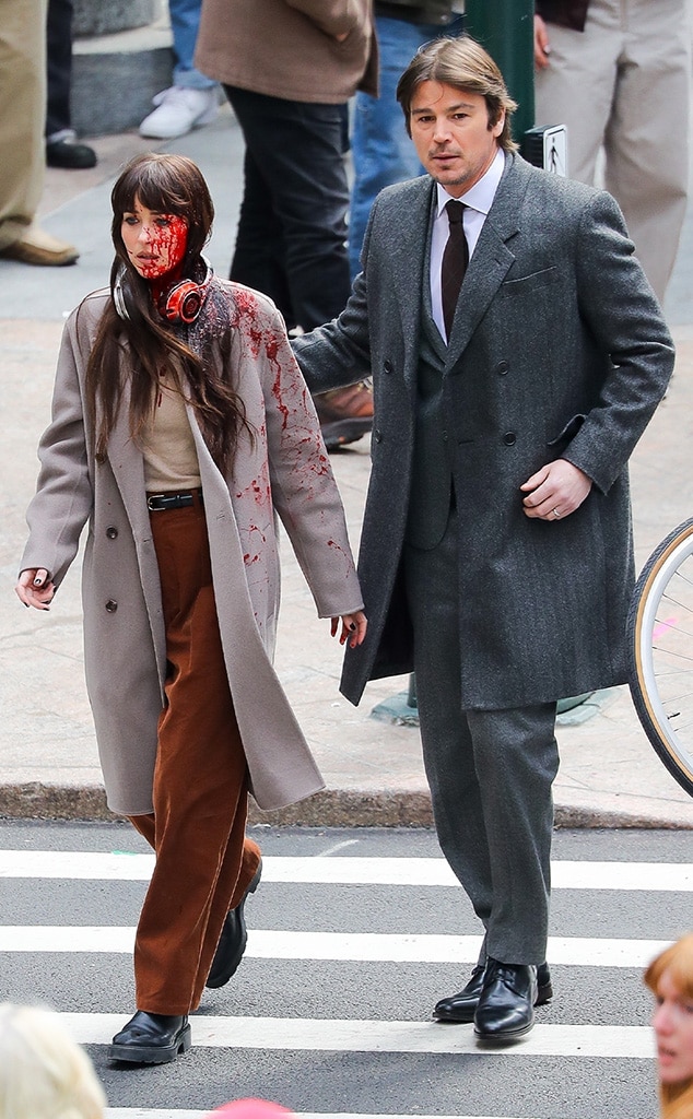 First Look Photo of Dakota Johnson on Verity Movie Set Is a Thrill