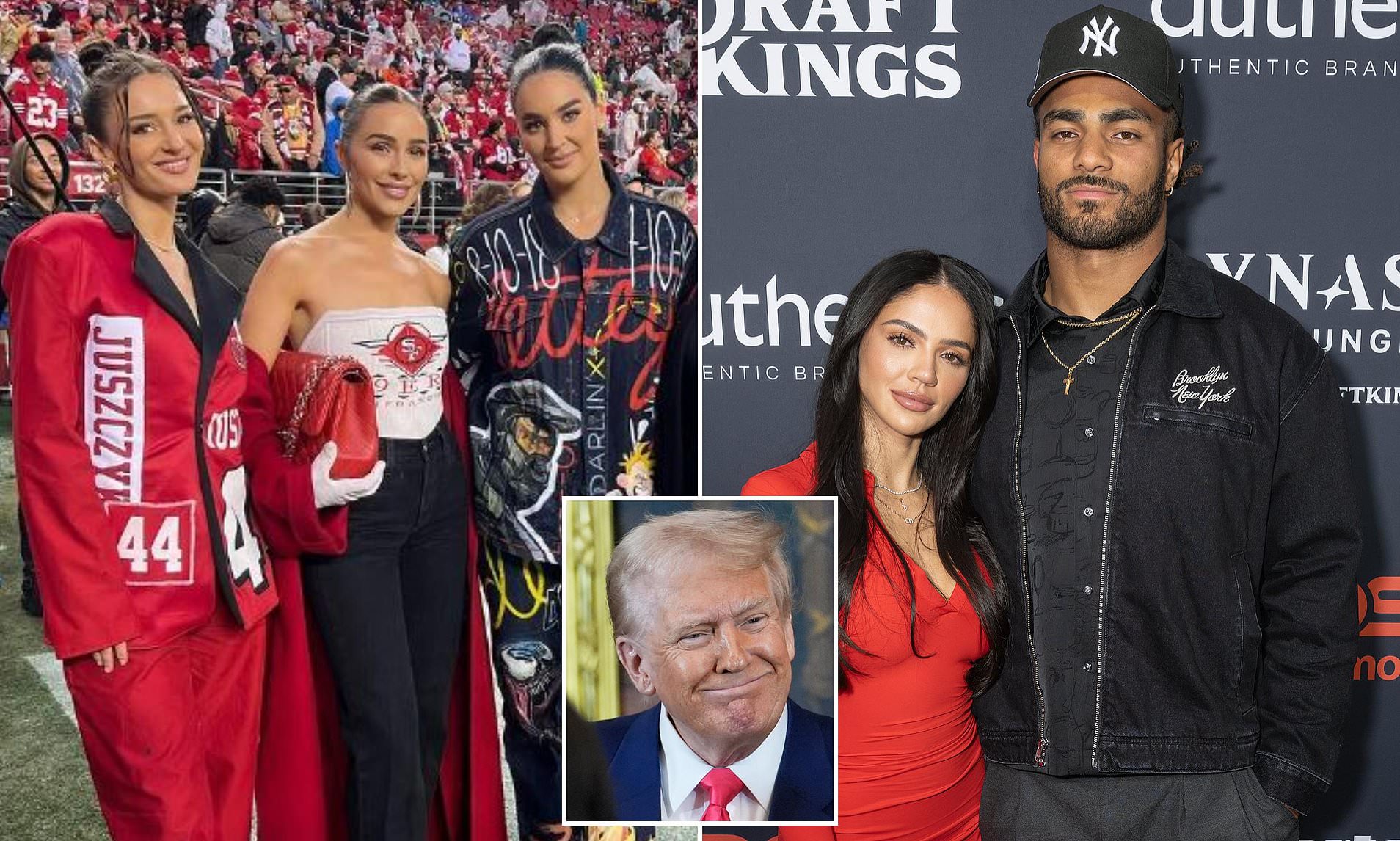War of the NFL WAGs? Viral TikTok claims 49ers wives have fallen out ...