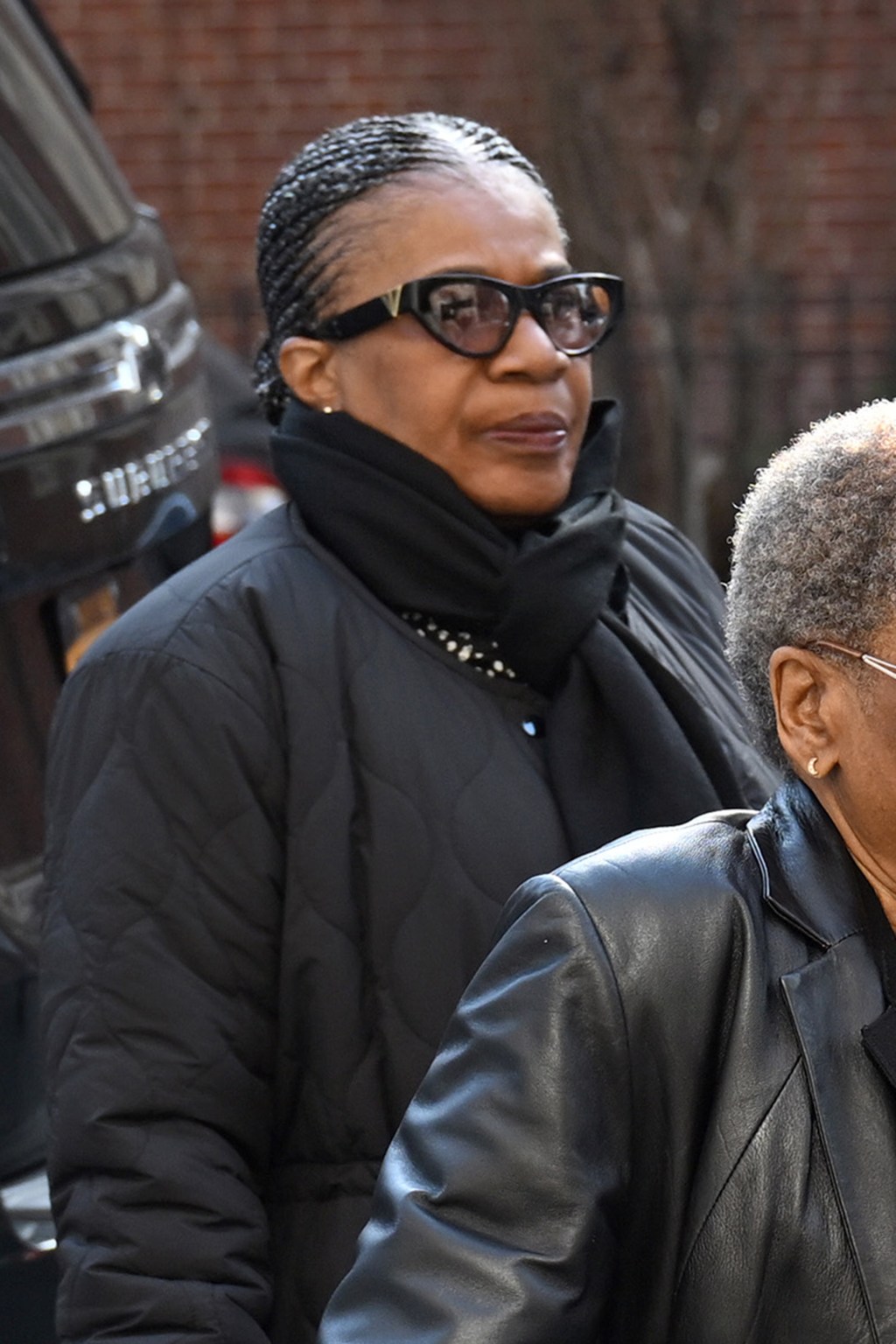 Biggie Smalls’ exes Faith Evans and Lil’ Kim attend his mom Voletta ...